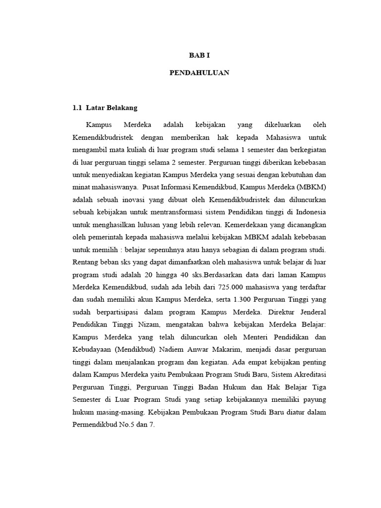 Laporan Akhir MBKM (BAPPEDA) | PDF