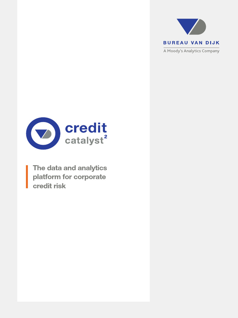 Brochure-Credit Catalyst2 | PDF | Risk | Analytics