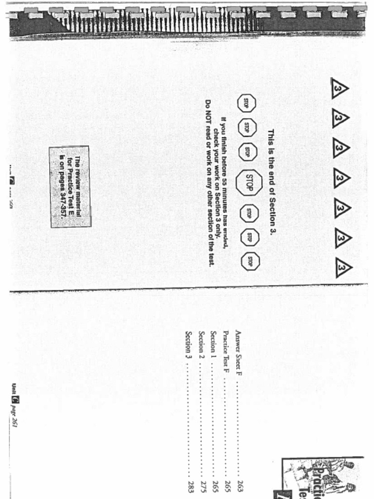 Practice Test 3 PDF | PDF