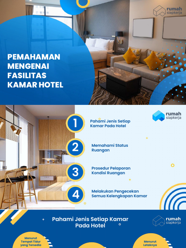 Pemahaman Mengenai Fasilitas Kamar Hotel | PDF