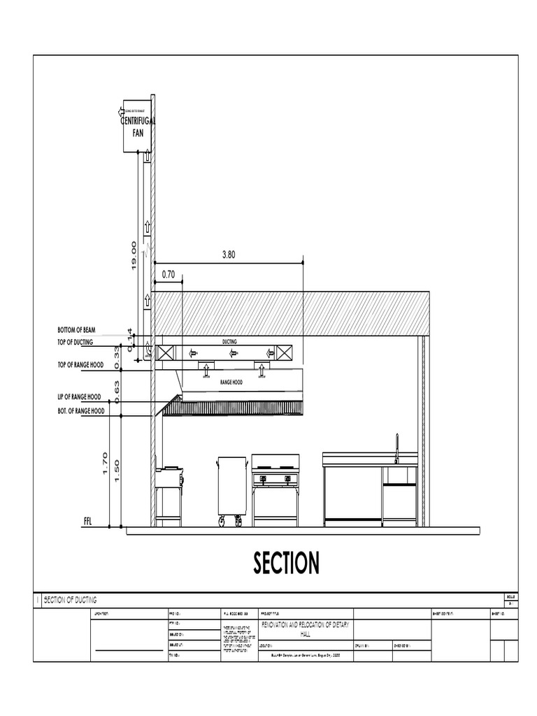 SECTION OF DUCTING | PDF | Kitchen | Filtration
