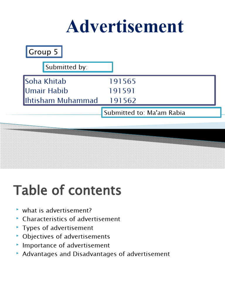 Advertising Basics for Students | PDF | Advertising | Brand