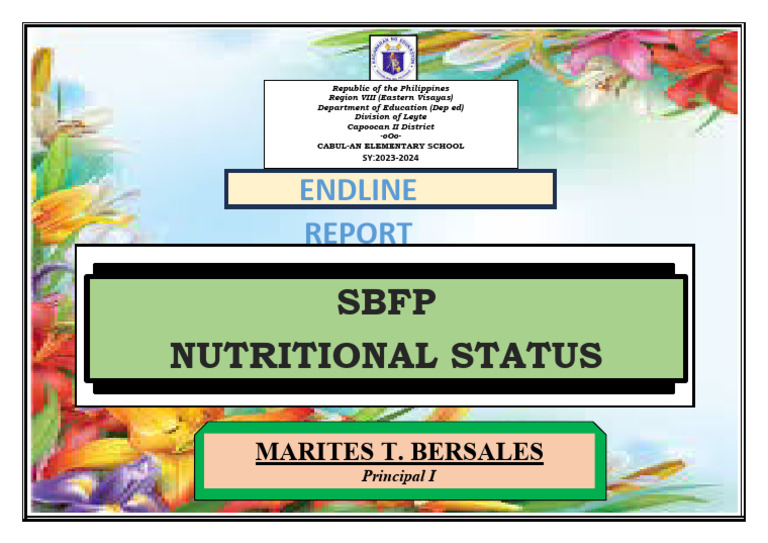 Cabul-an Elem Nutrition Report | PDF