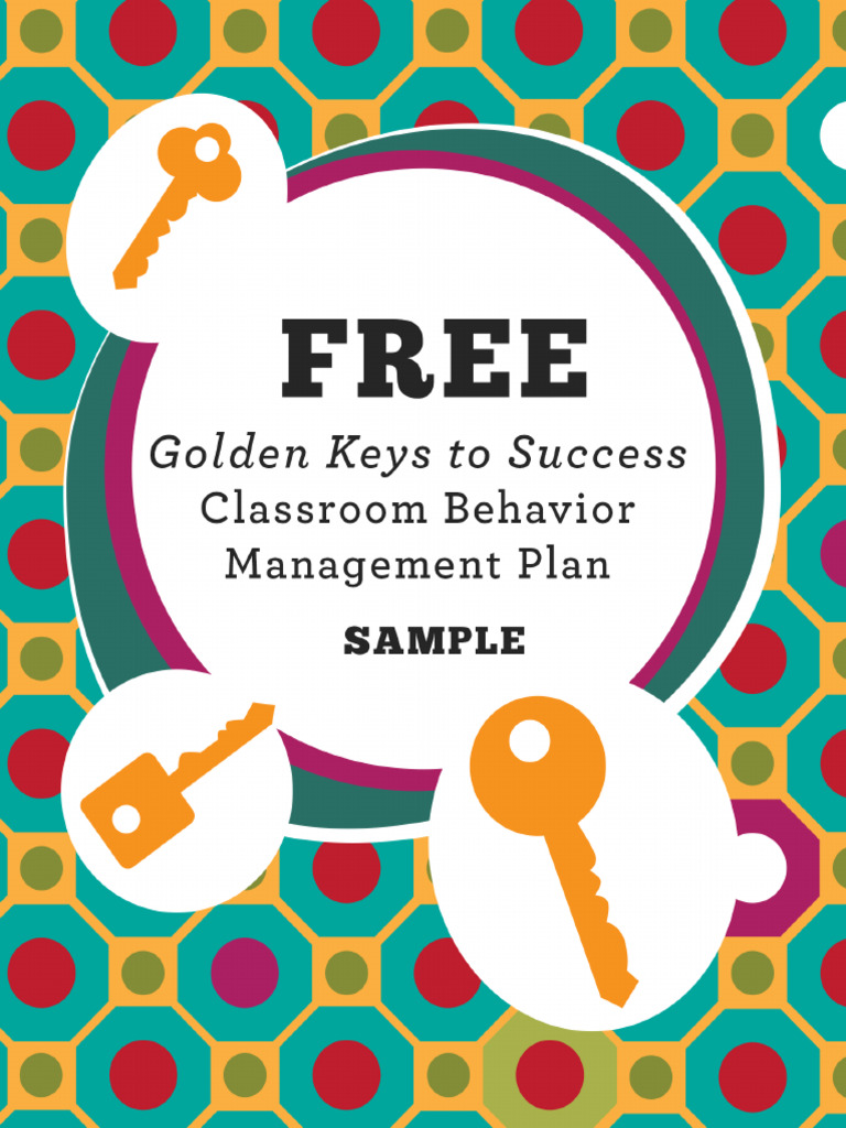 FREEClassroomBehaviorManagementSample 1 | PDF | Behavior Modification