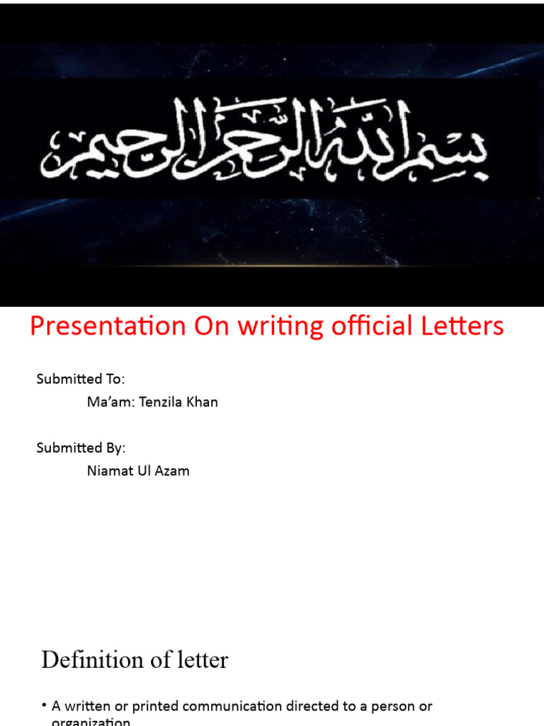 Letter Writing | PDF | Madam