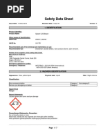 Great Value Bleach MSDS Sheet | PDF | Personal Protective Equipment | Water