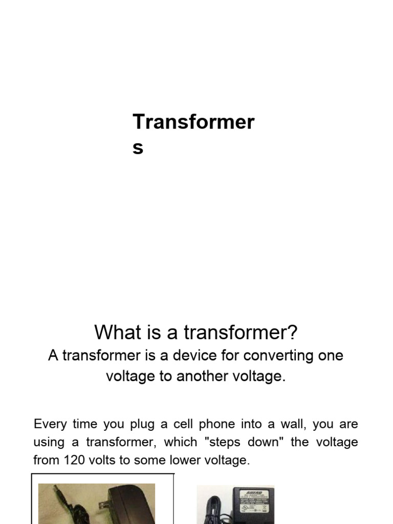 Transformer | PDF | Transformer | Inductor