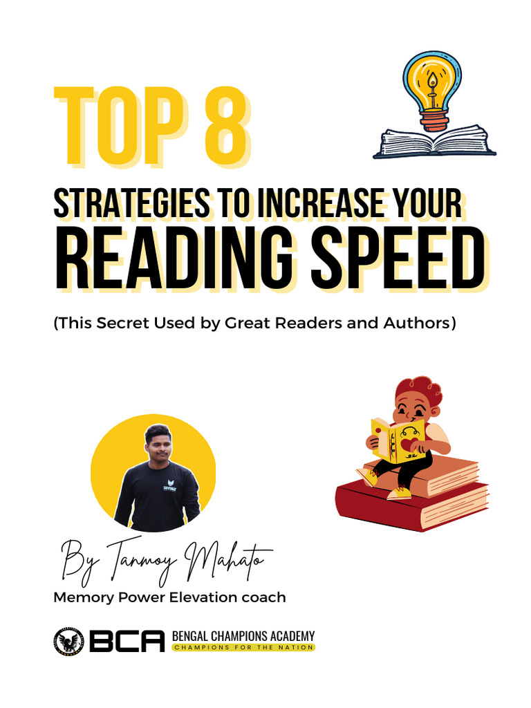 Top 8 Ways To Increase Your Reading Speed | PDF