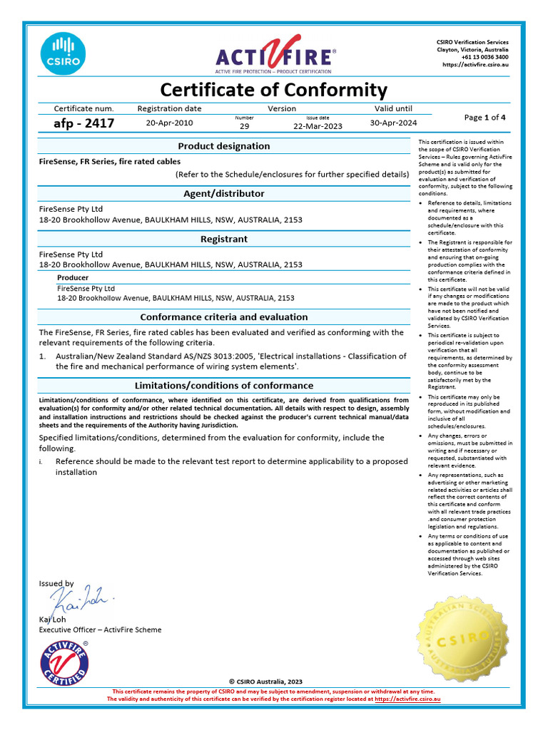 Stainless Steel Cable Ties Approval Certificate | PDF | Verification ...