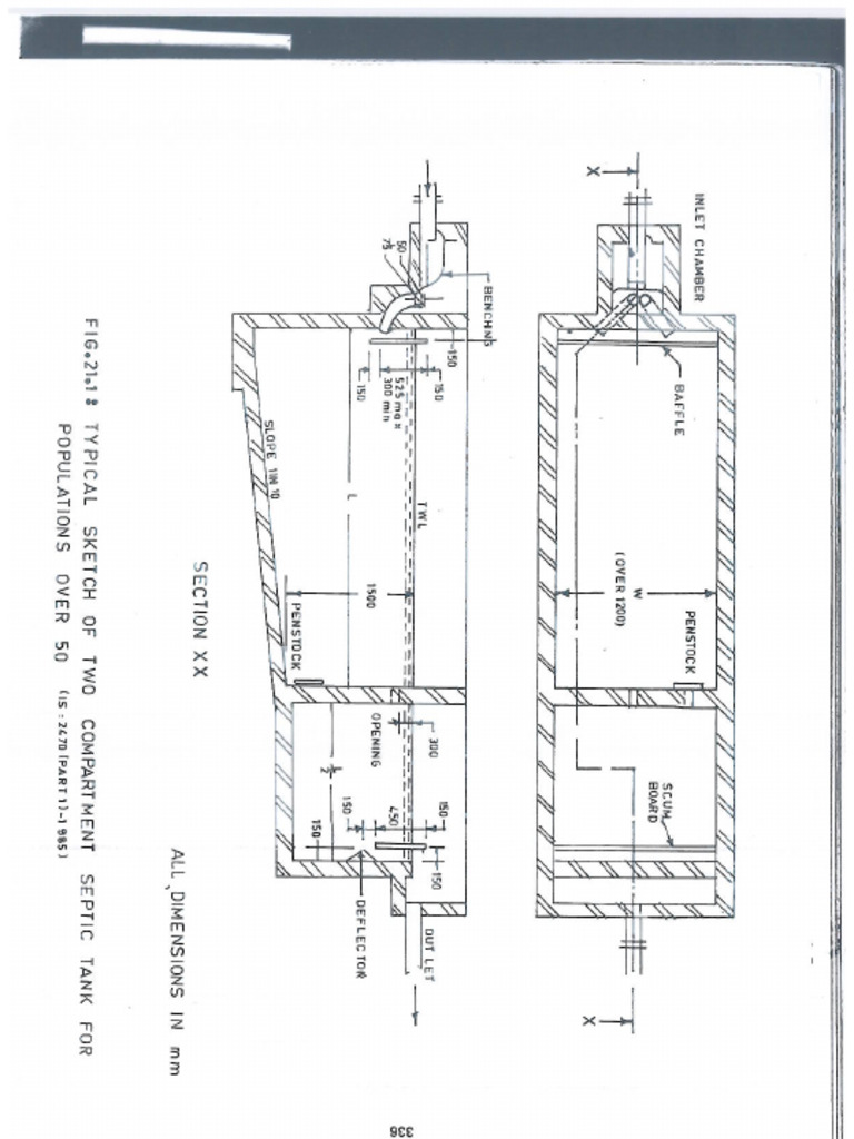 Septic Tank Design Notes | PDF