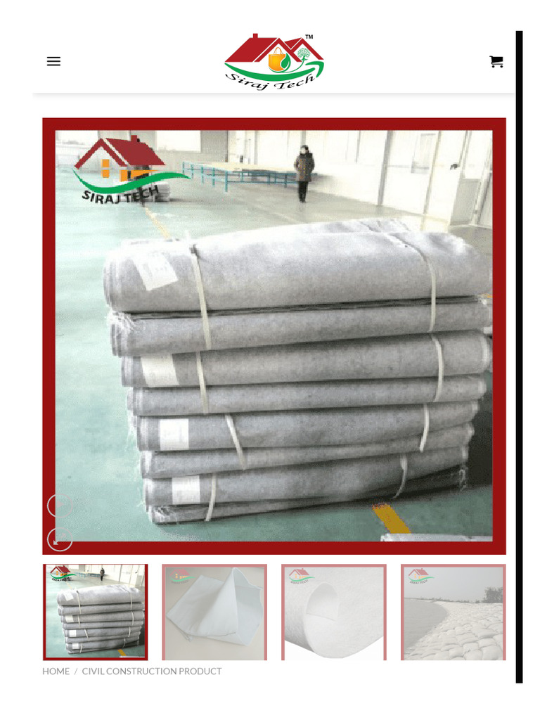 Learn About Geobag and Geotextile Sheets. | PDF