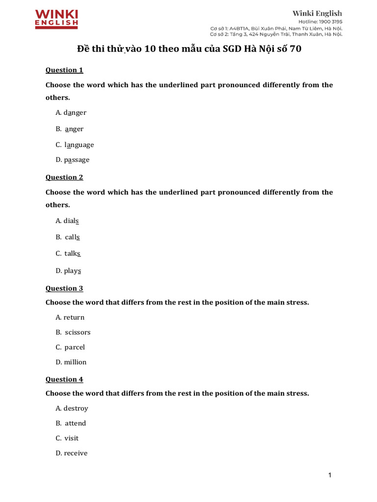 Test 70 - Final | Download Free PDF | Chicken | Pet