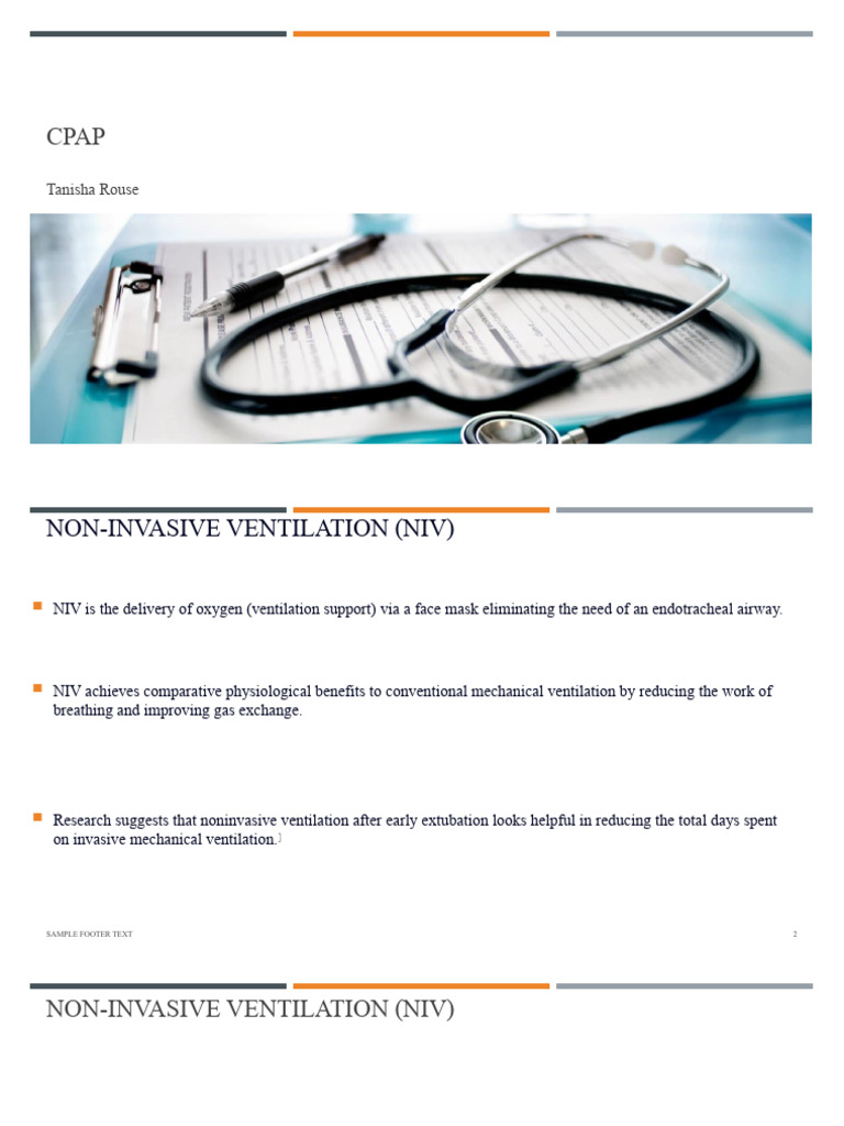 Cpap & Types | Download Free PDF | Lung | Respiratory System