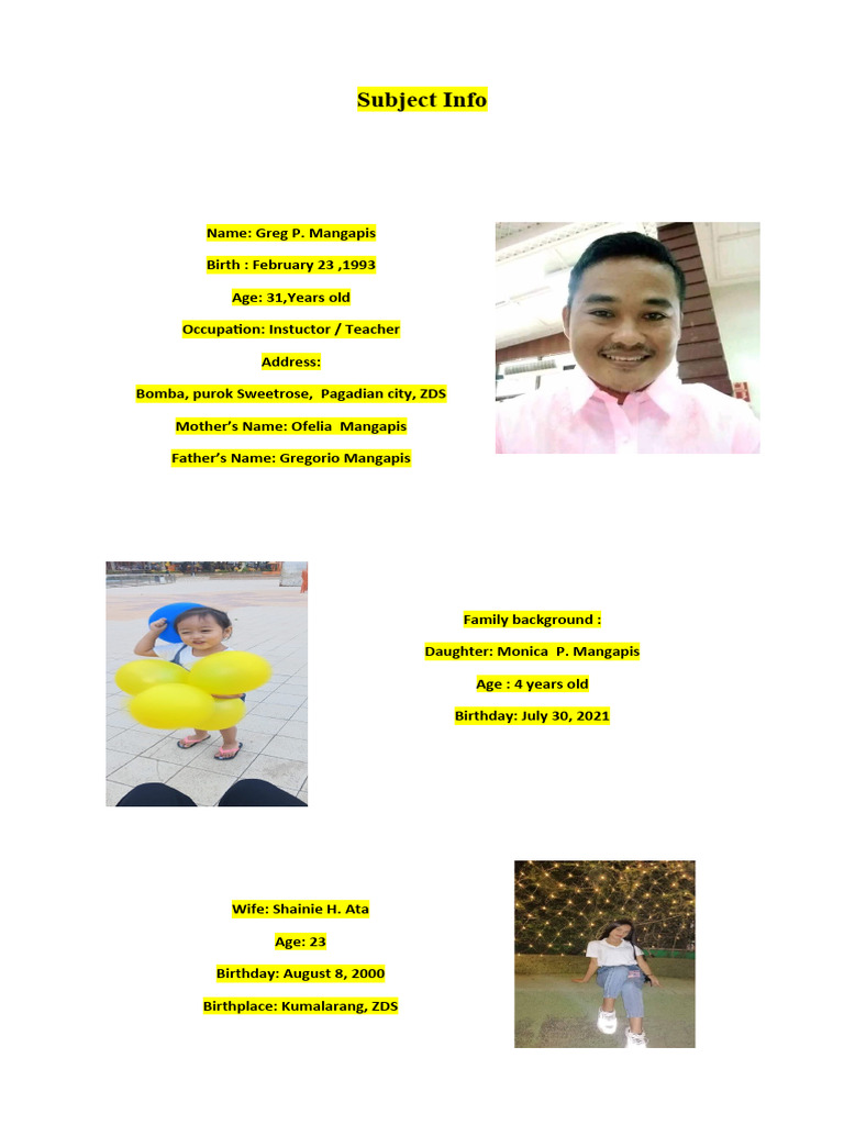 Intelligent Surveillance Report on Greg Mangapis | PDF