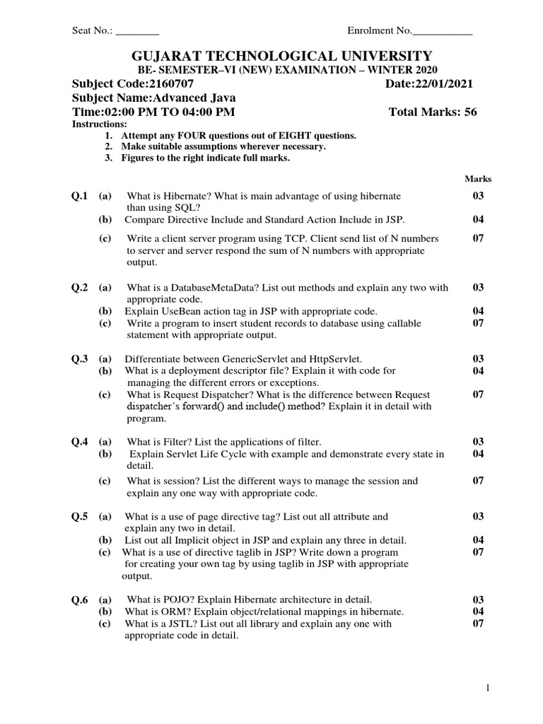 AJ - W2020 (2160707) (GTURanker - Com) | PDF | Computing Platforms | Computing