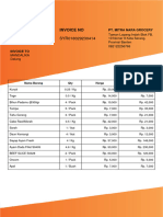 Vietnam Invoice Sample Template | PDF