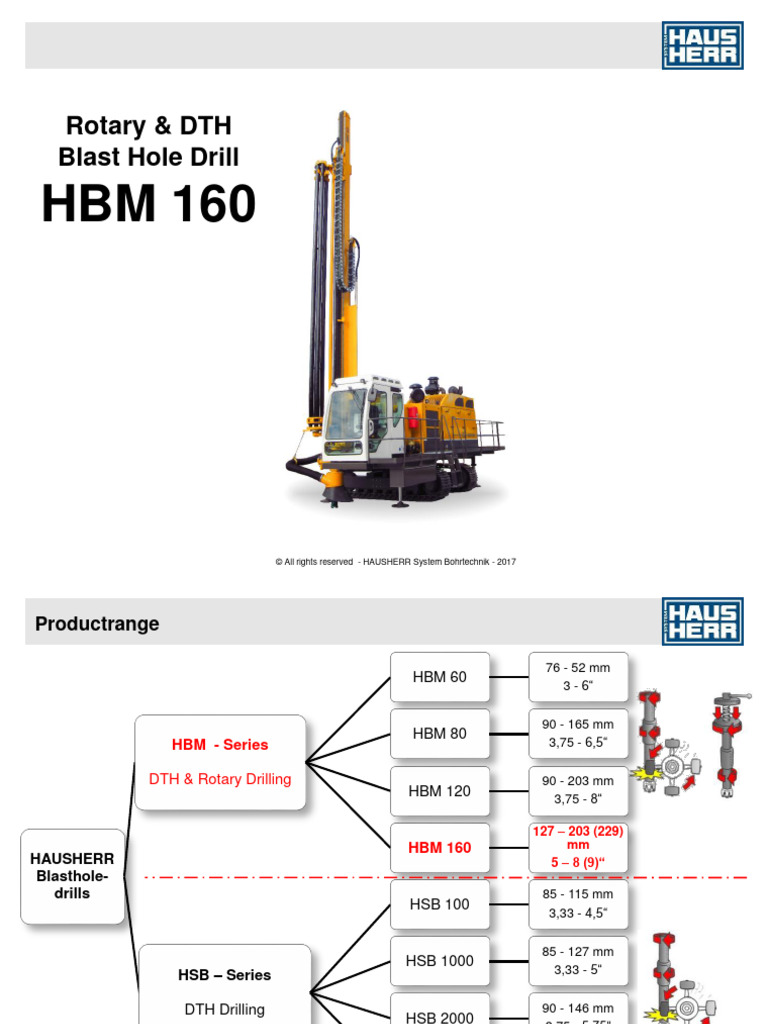 HAUSHERR HBM 160 vs. DM45 - D45KS | PDF | Engines | Mechanical Engineering
