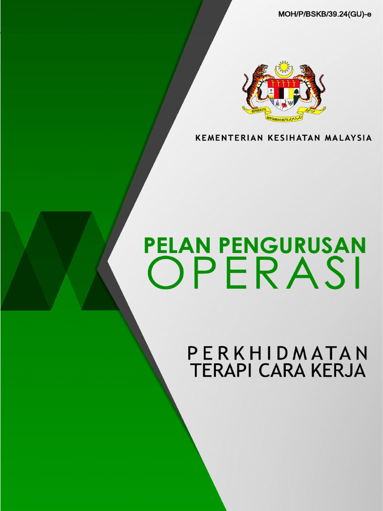 PPO Perkhidmatan Terapi Cara Kerja 2024 | PDF