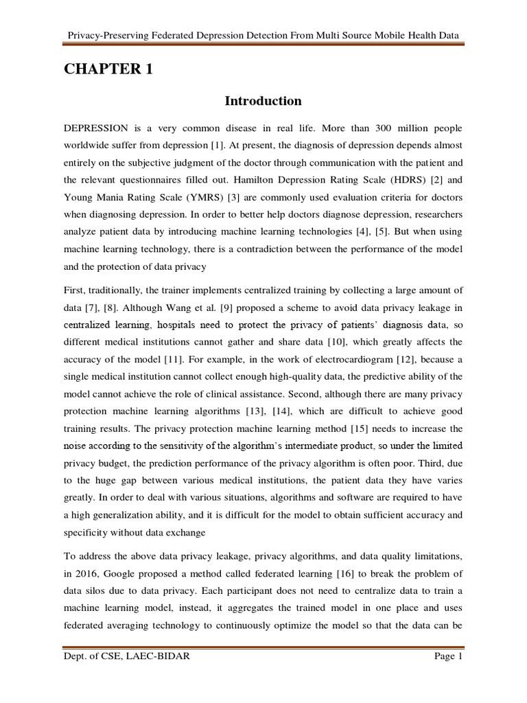 Depression Detection Report | PDF | Software Testing | Regular Expression
