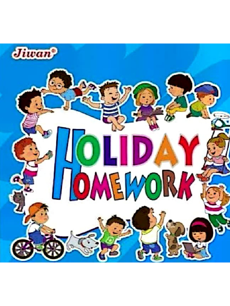LKG Holiday Homework | PDF