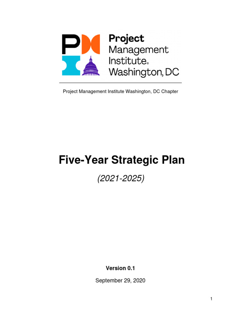 5_year_strategic_plan | PDF | Project Management | Collaboration