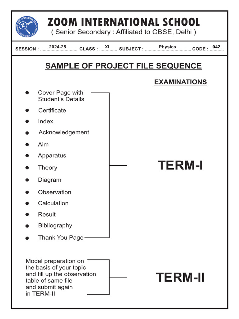 2499PHYSICS INVESTIGATORY PROJECT FORMAT | PDF