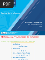 Símbolos Lógicos en Matemática | PDF | Metalogica | Expresiones lógicas
