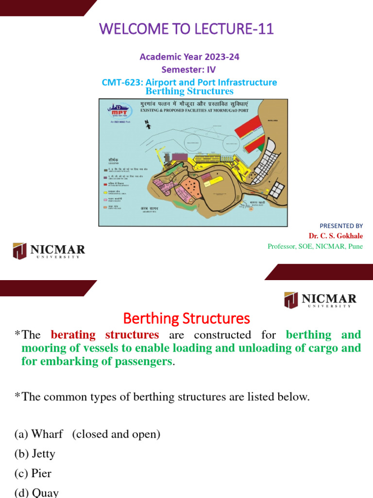 Overview of Berthing Structures in Ports | PDF | Deep Foundation | Pier