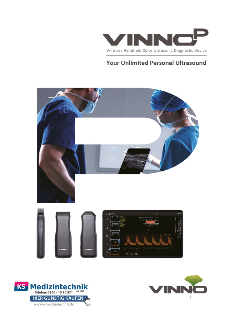 Vinno P | PDF | Ultrasound | Wireless