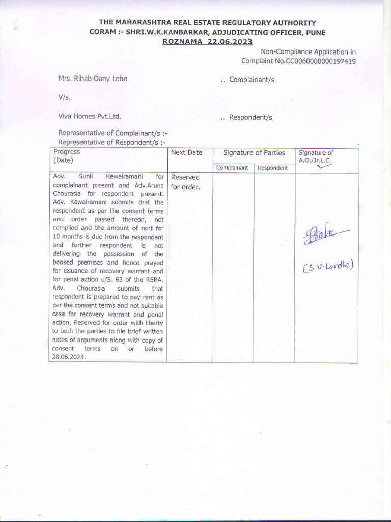 Roznama June 2023 | PDF