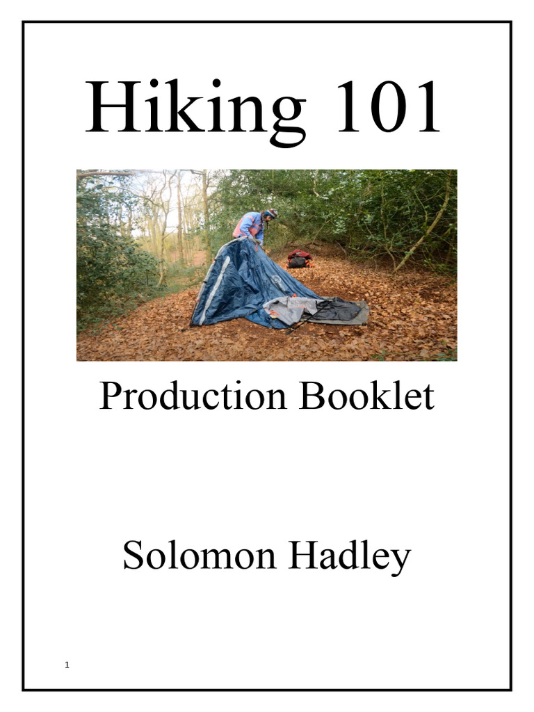 Hiking 101 Booklet | PDF