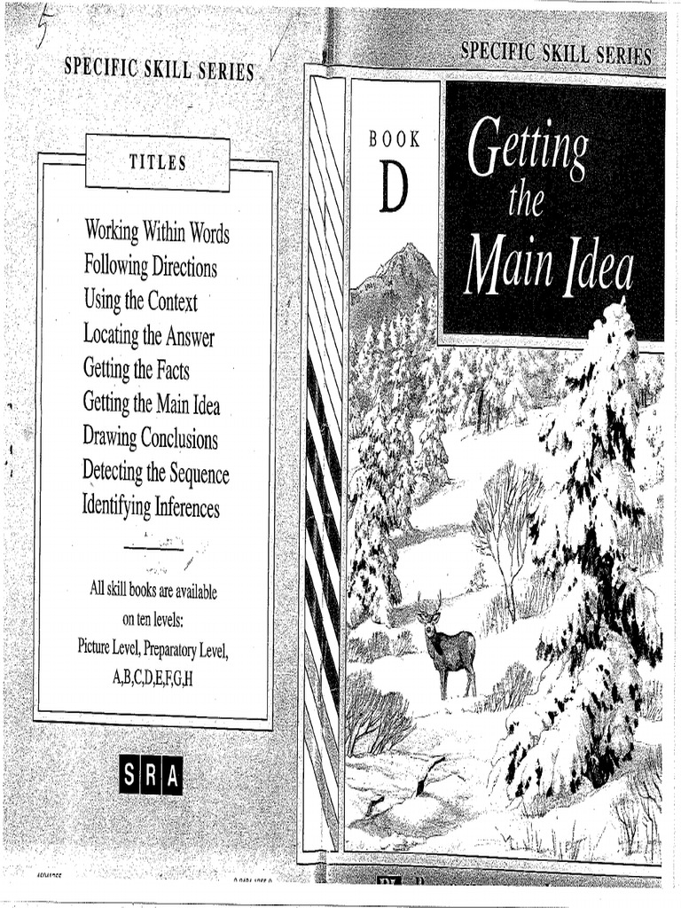 Getting The Main Idea | PDF