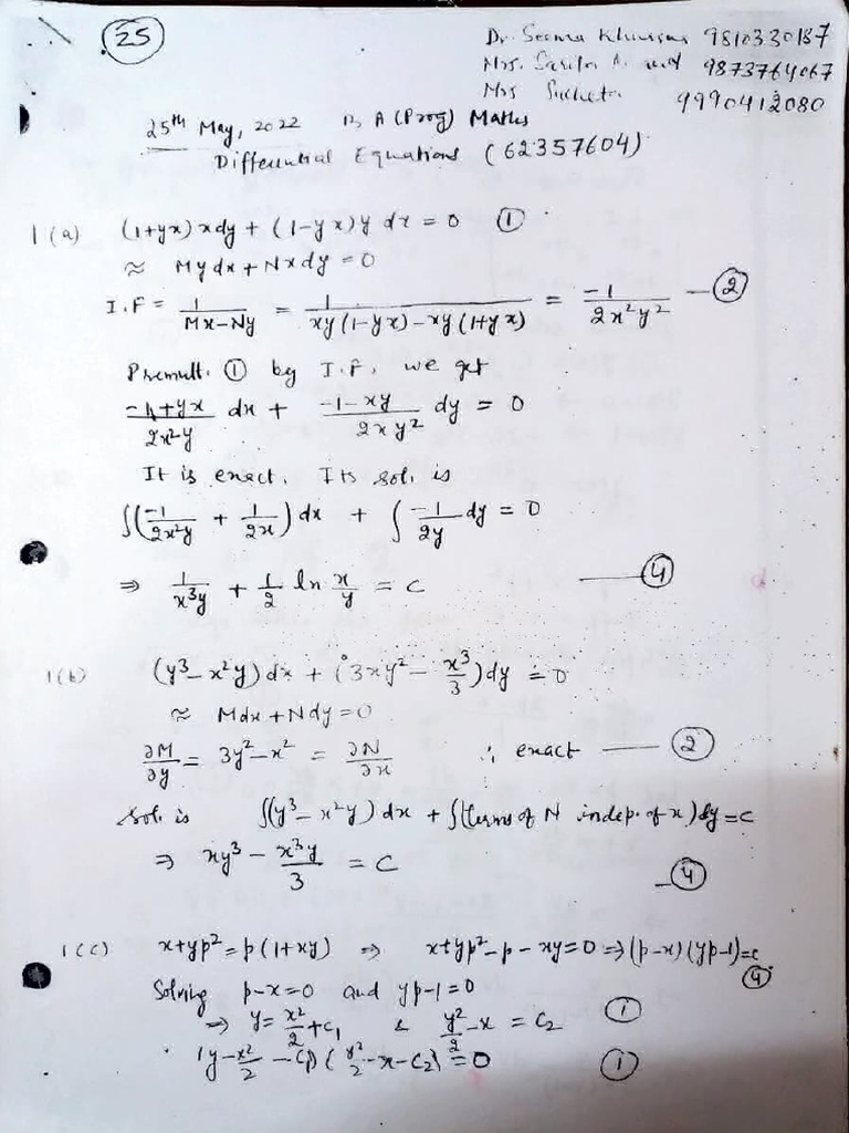 PYQ2 Answer Key | PDF