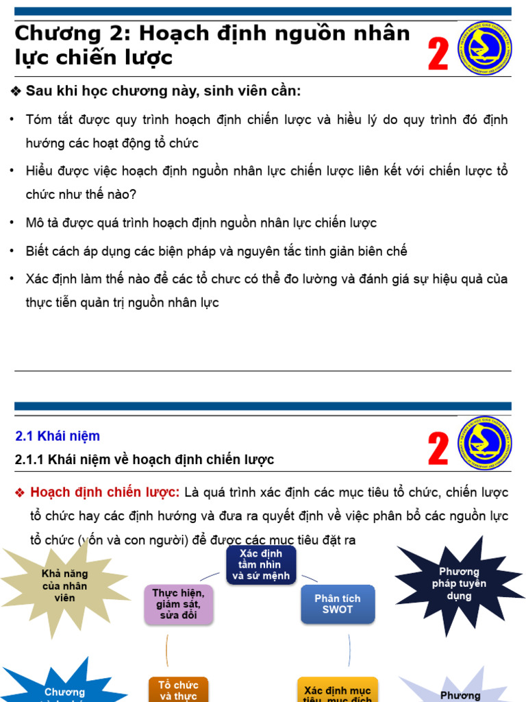 2023 Chapter 2-QTNNL-Hoạch Định-Đo Lường | PDF