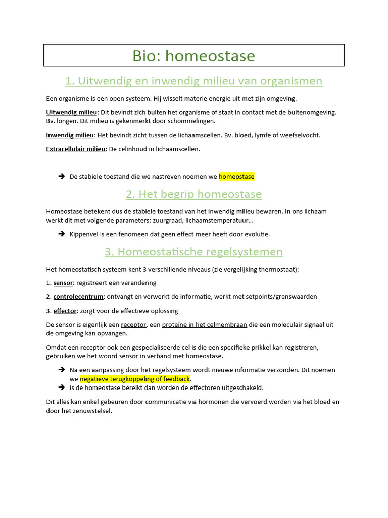Bio Samenvatting Biogenie | PDF