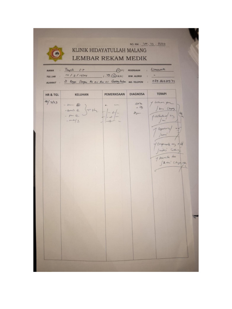 CPPT Rawat Jalan | PDF
