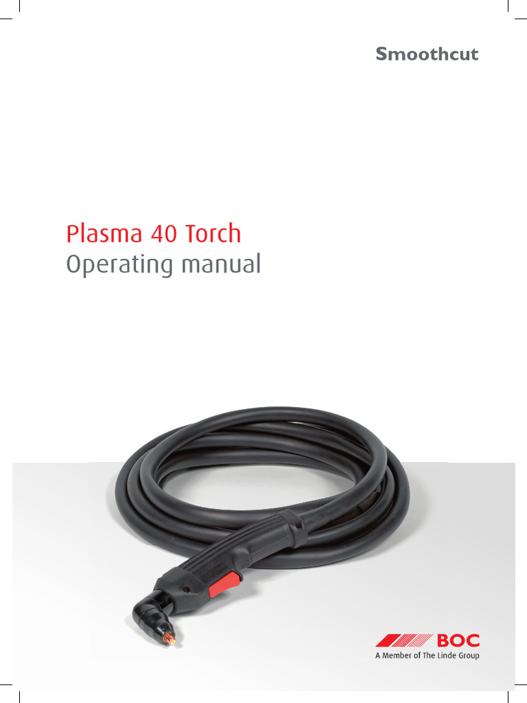 Cut40C Torch Operating Manual v2 | PDF | Electric Arc