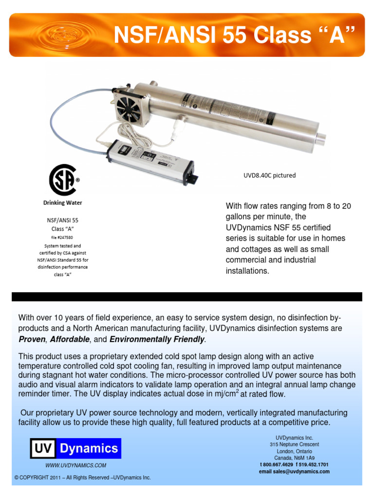 NSF-SeriesOverview | PDF | Sewage