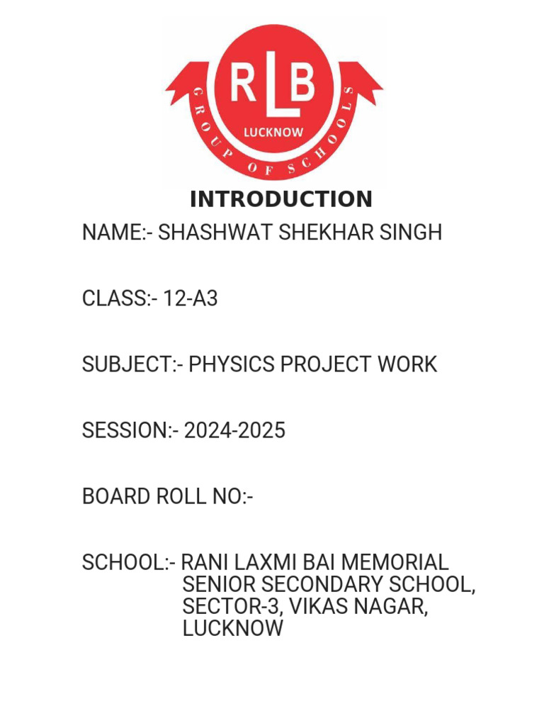 Shashwat Physics Project 12th | PDF | Magnetism | Magnetic Field