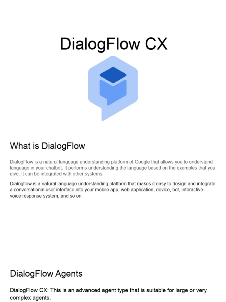 Dialog Flow | PDF | World Wide Web | Internet & Web