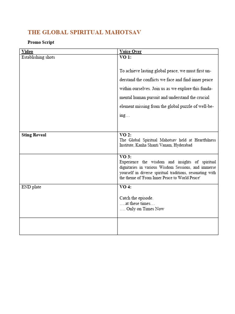 Global Spiritual | PDF