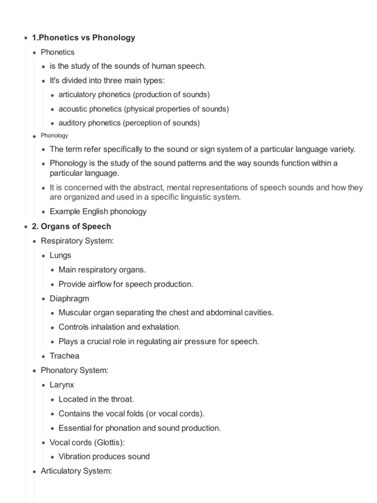 Phonetics and Phonology | Download Free PDF | Phonetics | Vowel