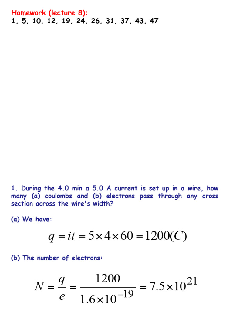 Lecture 10 | PDF | Electrical Resistivity And Conductivity | Electron
