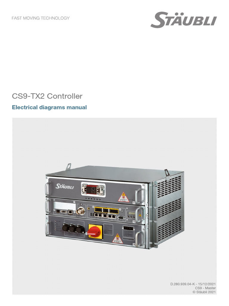 Wiring Drawing Set - Controller CS9 TX2 | PDF | Safety | Robot