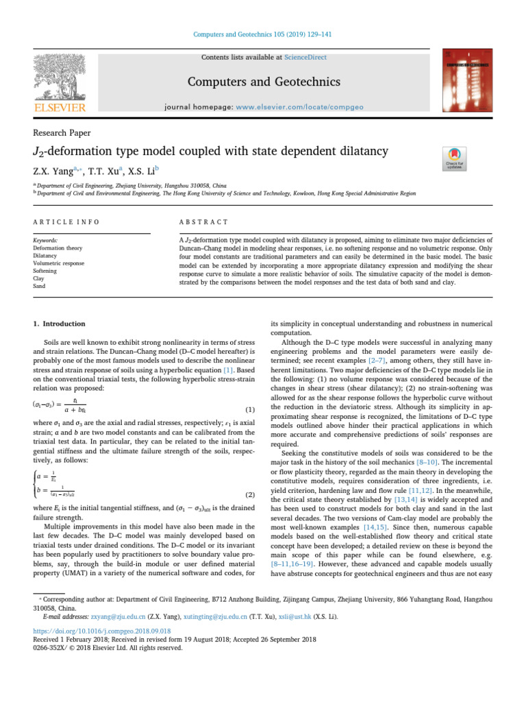2019 - Yang Et Al - C&G | PDF | Deformation (Engineering) | Plasticity ...