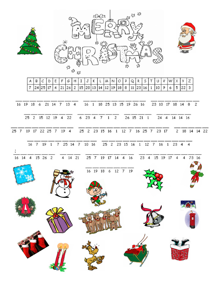 Christmas Worksheet 2 | PDF