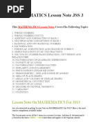 First Term SS 2 Maths Exam | PDF | Arithmetic | Mathematical Analysis