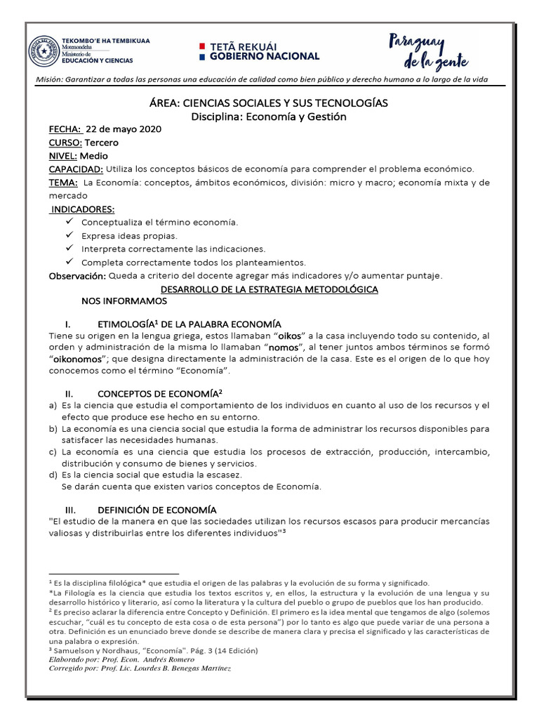 Econom y Gestion 3° Curso 22 de Mayo | PDF | Ciencias económicas | Business