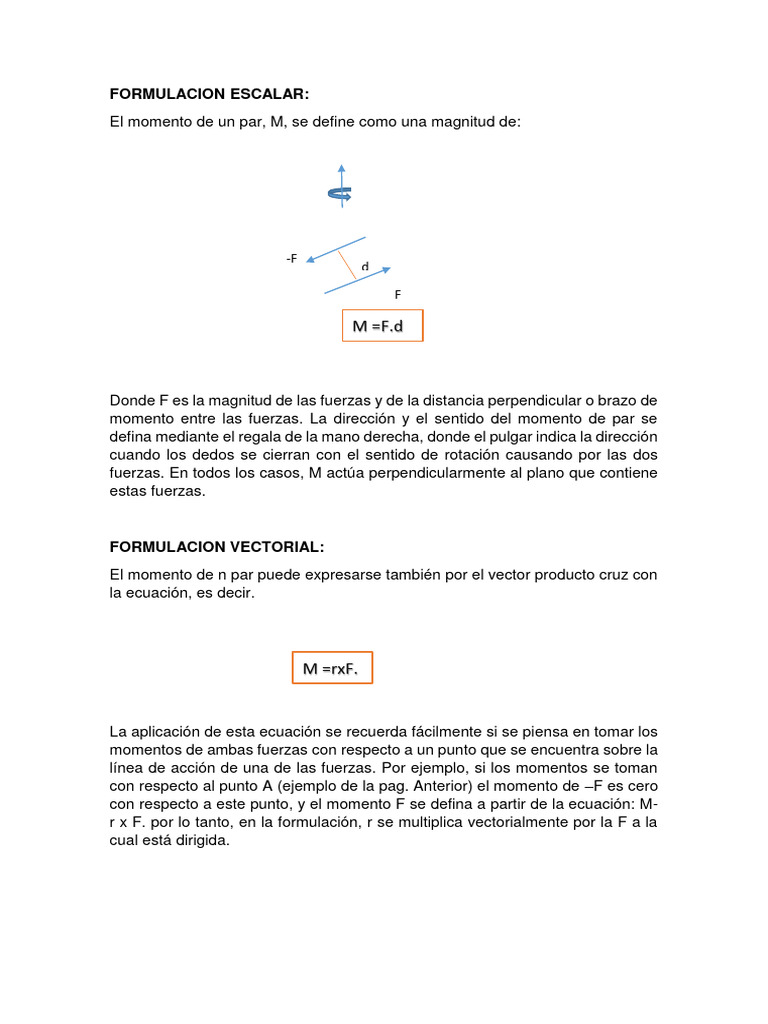 Formulacion Escalar | PDF | Vector Euclidiano | Mecanica clasica
