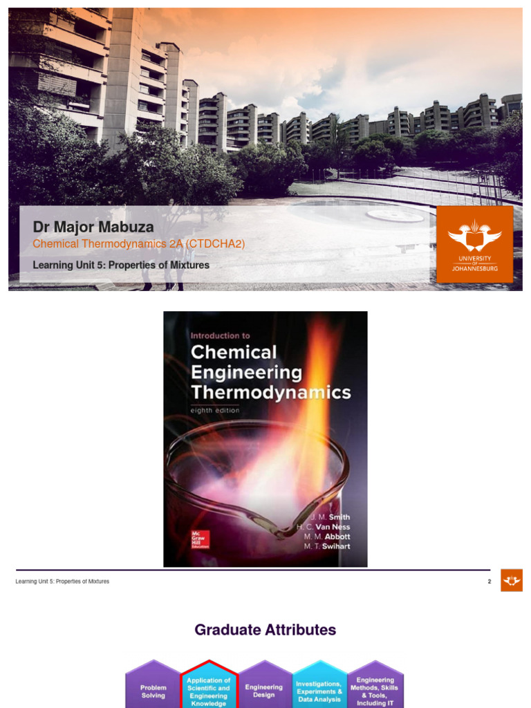 Vapor-Liquid Equilibrium in Mixtures | PDF | Quantity | Physical Quantities